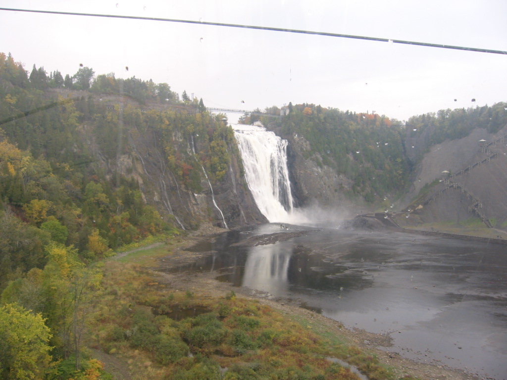 Photo: The Montmorency WaterFalls near Old Quebec City. | Old Quebec ...